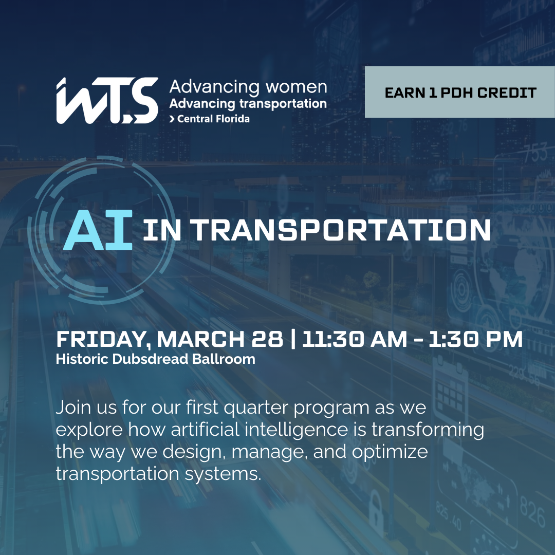 Q1 Program: AI in Transportation | WTS
